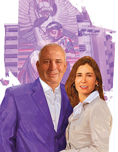 Dr. Charles Hankins and Cris Daskevich - San Antonio Magazine