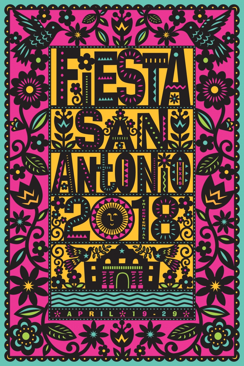 Fiesta 2018 Poster Unveiled - San Antonio Magazine